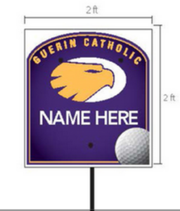 Athletic Yard Sign Order Form | Guerin Catholic High School